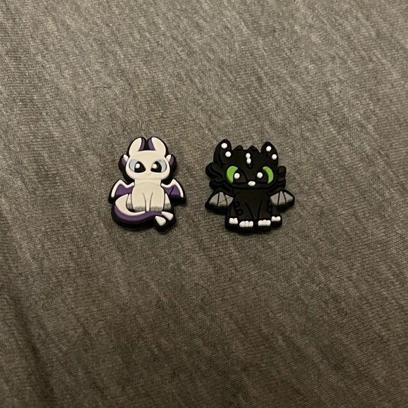 CROCS | Jewelry | How To Train Your Dragon Croc Charm Set | Poshmark